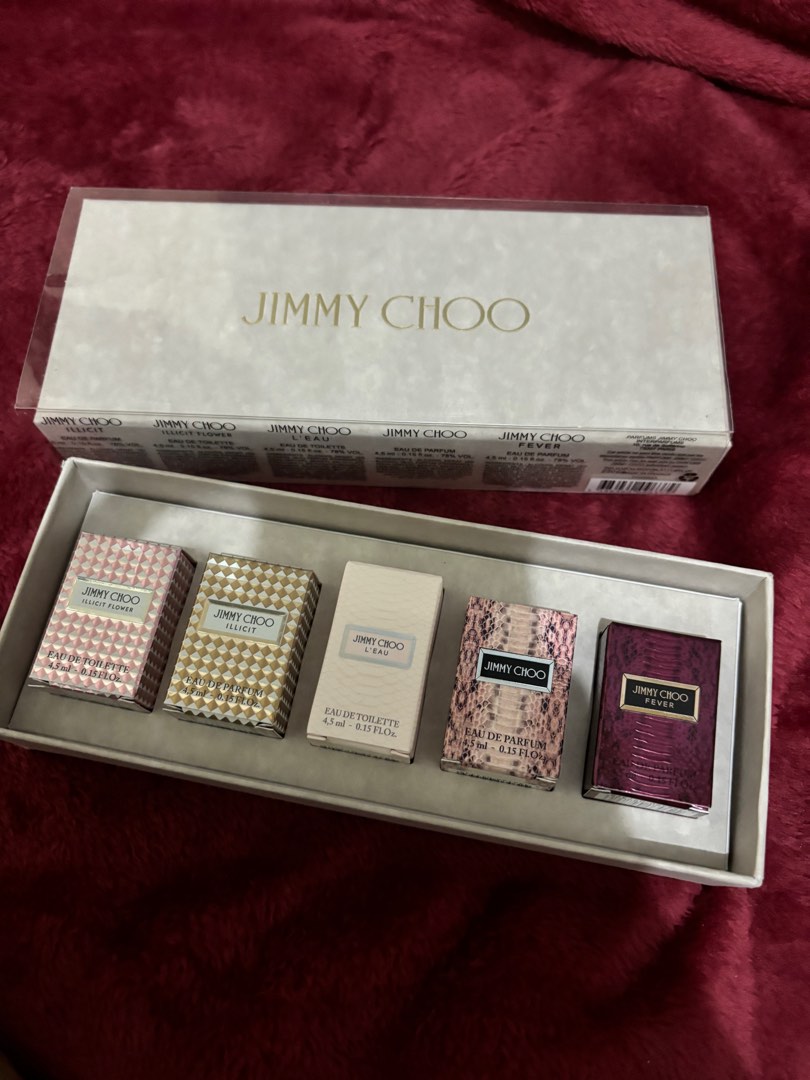 Jimmy Choo sampler set, Beauty & Personal Care, Fragrance & Deodorants ...