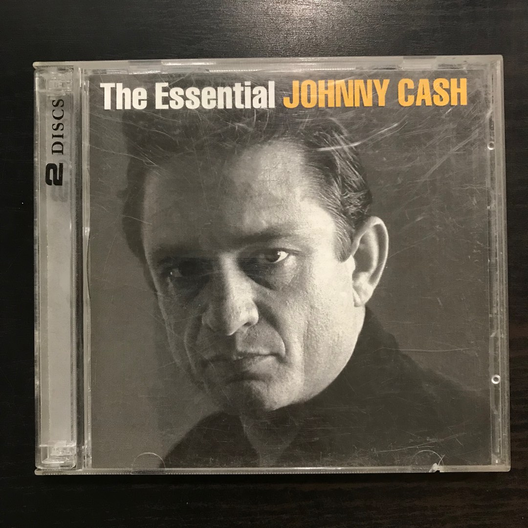 Johnny Cash double disc CD (Box Aus), Hobbies & Toys, Music & Media ...