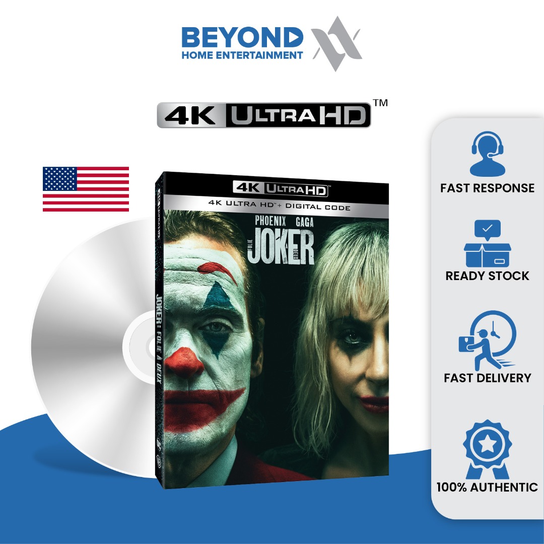 Joker: Folie à Deux [4K Ultra HD], Hobbies & Toys, Music & Media, CDs ...