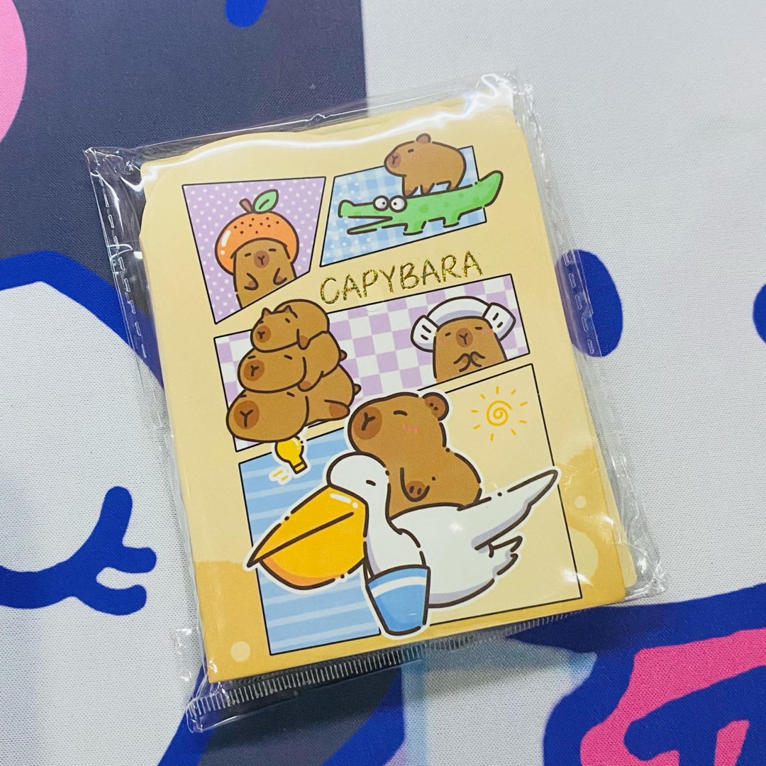 Kapibara memo pad booklet-like, Hobbies & Toys, Stationary & Craft ...