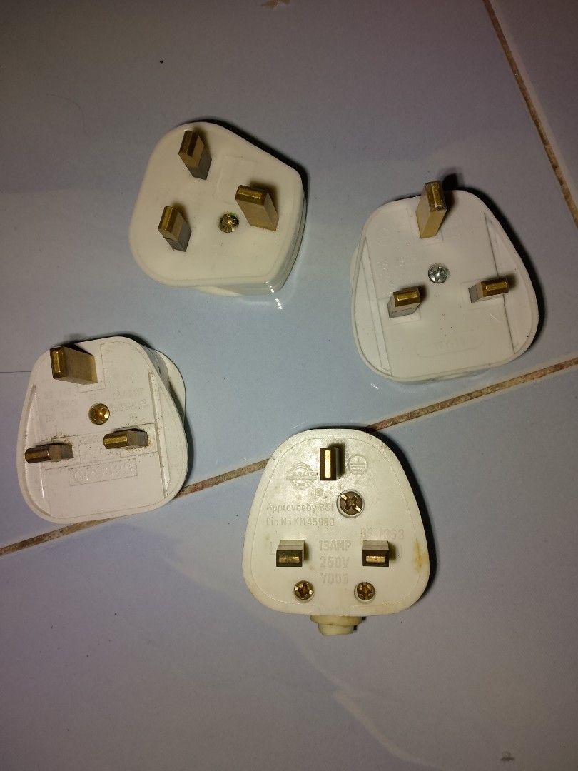 Kepala Plug Elektrik, TV & Home Appliances, Electrical, Adaptors ...