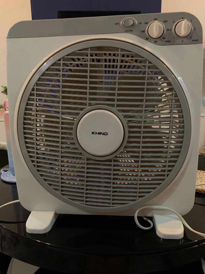 Khind box fan, TV & Home Appliances, Other Home Appliances on Carousell