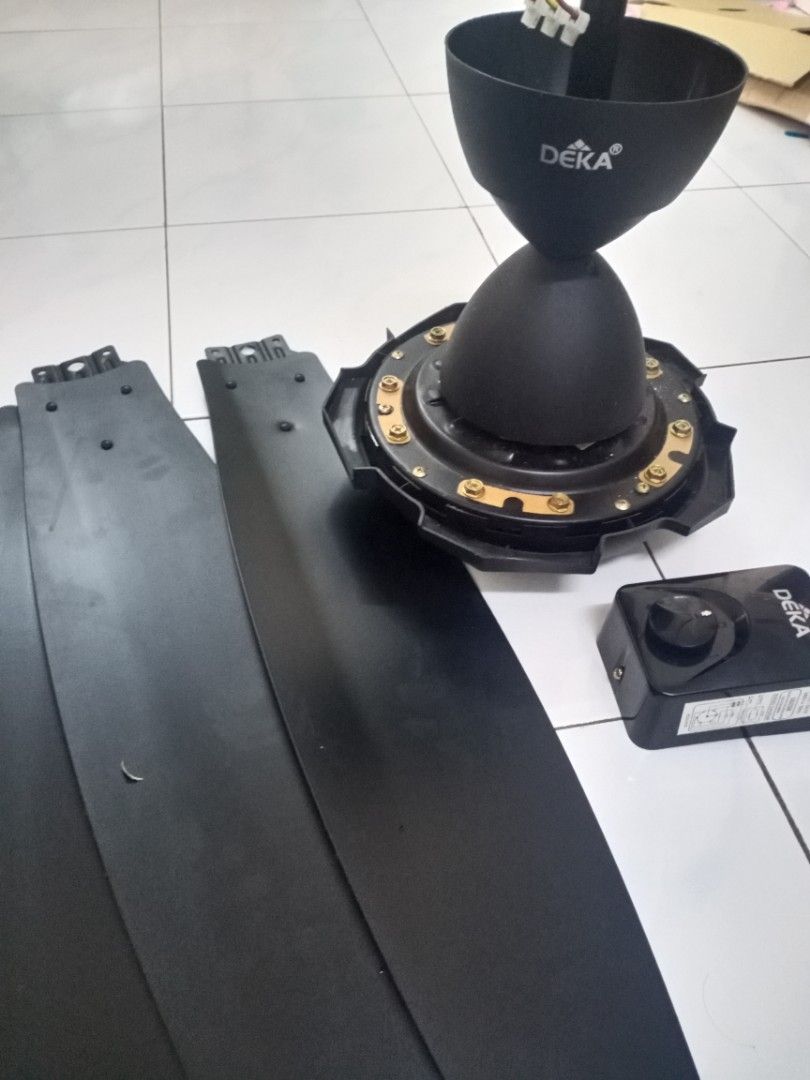 kipas siling 5 bilah deka, Furniture & Home Living, Lighting & Fans ...
