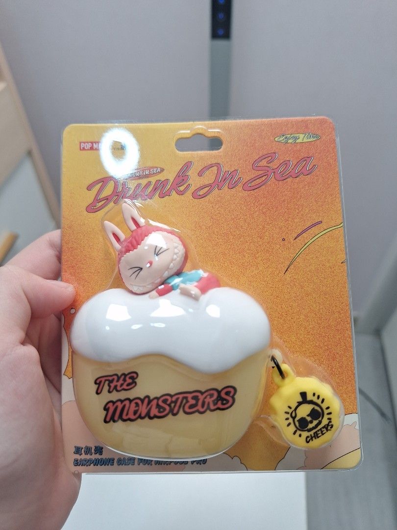 Labubu airpod pro case, Audio, Headphones & Headsets on Carousell