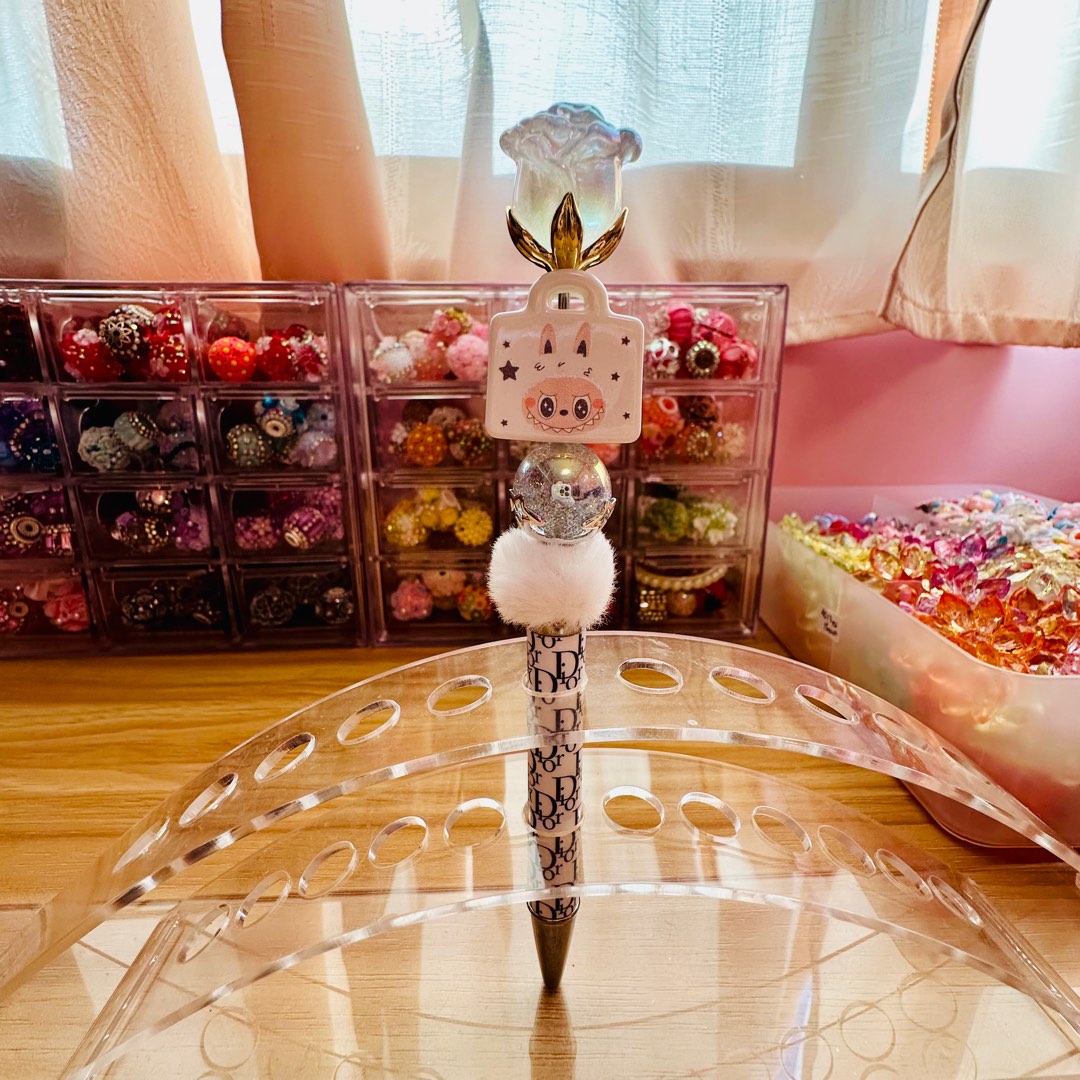 Popmart Labubu Beadable Pen, Hobbies & Toys, Stationary & Craft, Other ...