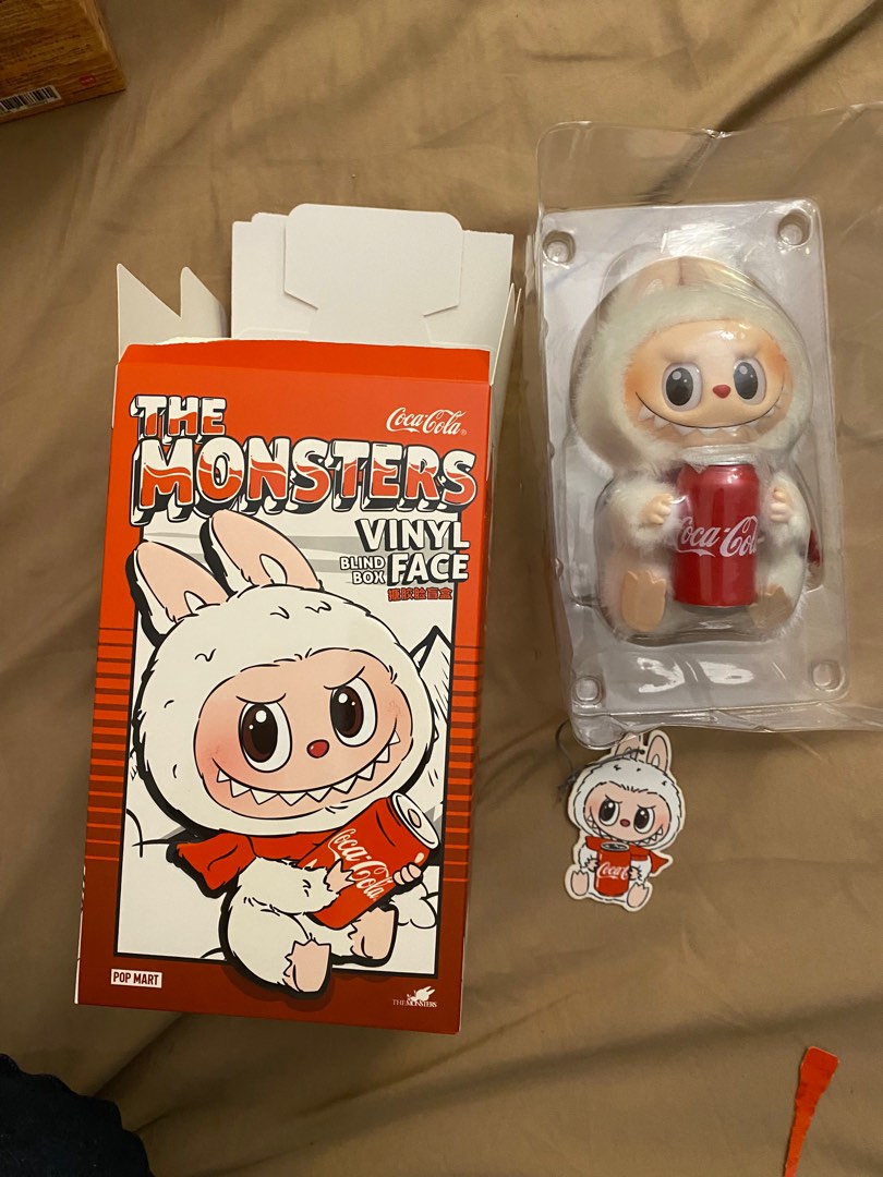 Labubu Coca Cola Collab, Hobbies & Toys, Toys & Games on Carousell