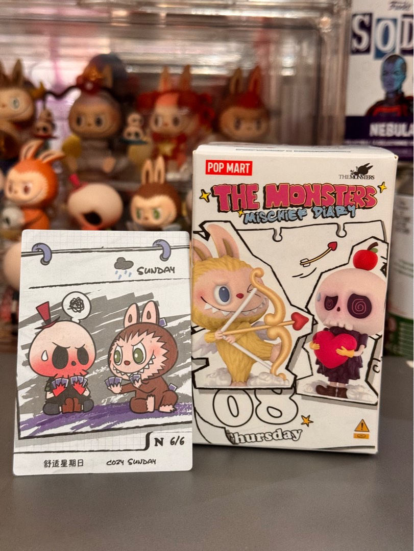 Labubu -The Monsters Mischief Diary figure, Hobbies & Toys, Toys ...