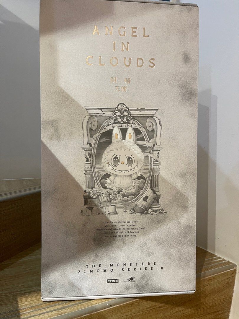 Labubu Zimomo Angel In Clouds, Toys & Collectibles, Mainan di Carousell