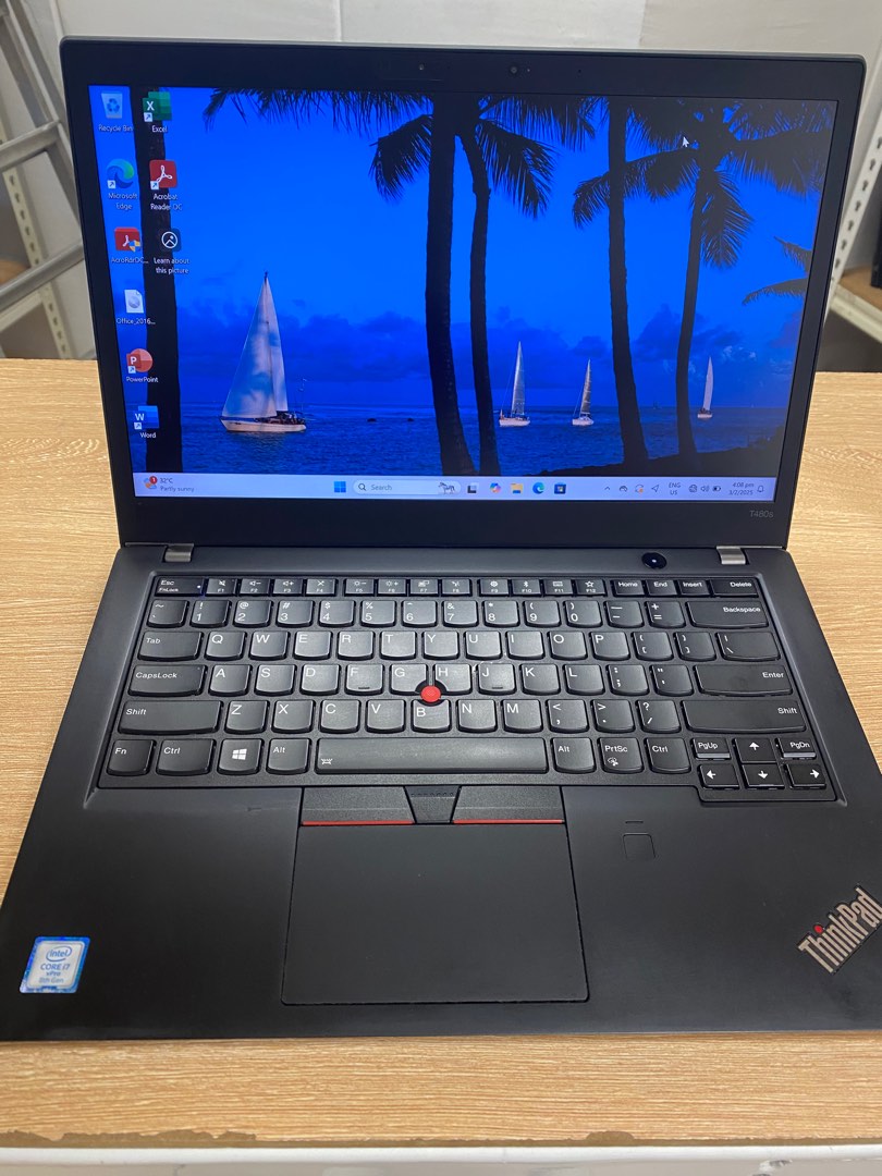 Lenovo ThinkPad T480s (Touch) Intel core i7 8th Gen -8650u/RAM 16GB/SSD ...