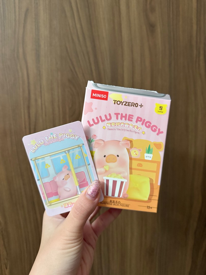 MINISO x TOYZERO+ LULU THE PIGGY, Hobbies & Toys, Toys & Games on Carousell