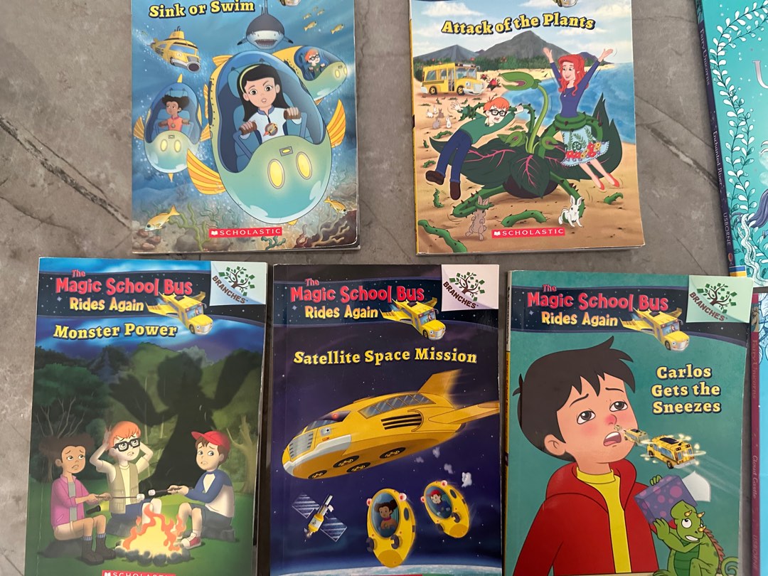 Magic school bus bundle, Hobbies & Toys, Books & Magazines, Children's ...
