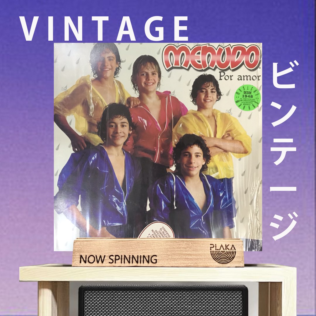 Menudo - Por Amor Vinyl LP Plaka, Hobbies & Toys, Music & Media, Vinyls ...