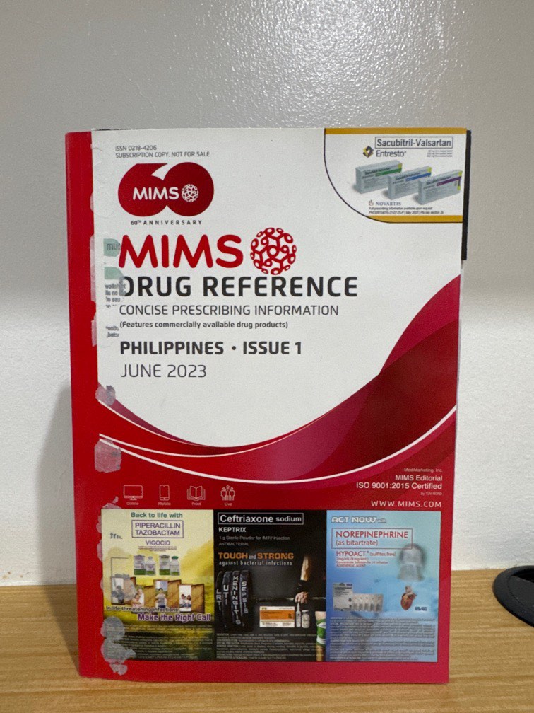 MIMS Drug Reference 2023 Issue 1, Hobbies & Toys, Books & Magazines ...