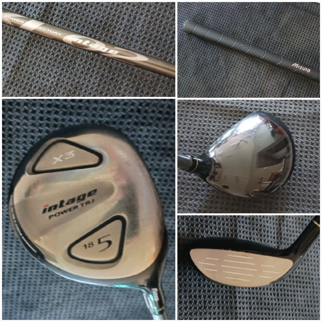 Mizuno JDM Golf Wood 18 X3 Power TRJ Graphite Shaft, Sports Equipment ...