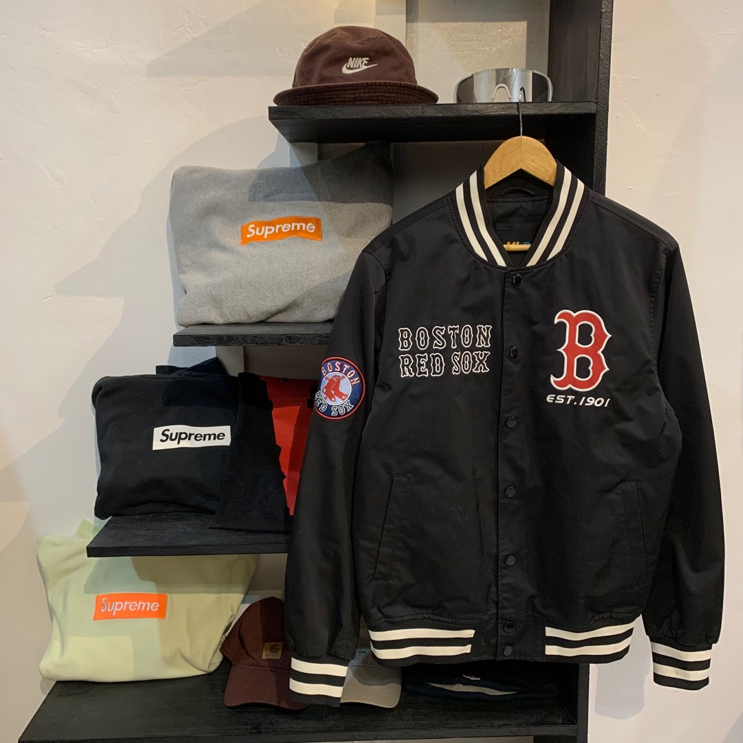 MLB BOSTON RED SOX VARSITY JACKET, Men's Fashion, Coats, Jackets and ...