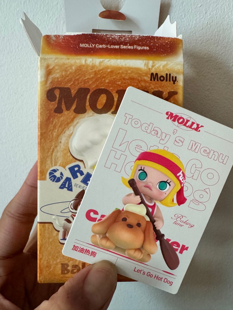 Molly carb-lover Popmart, Hobbies & Toys, Toys & Games on Carousell