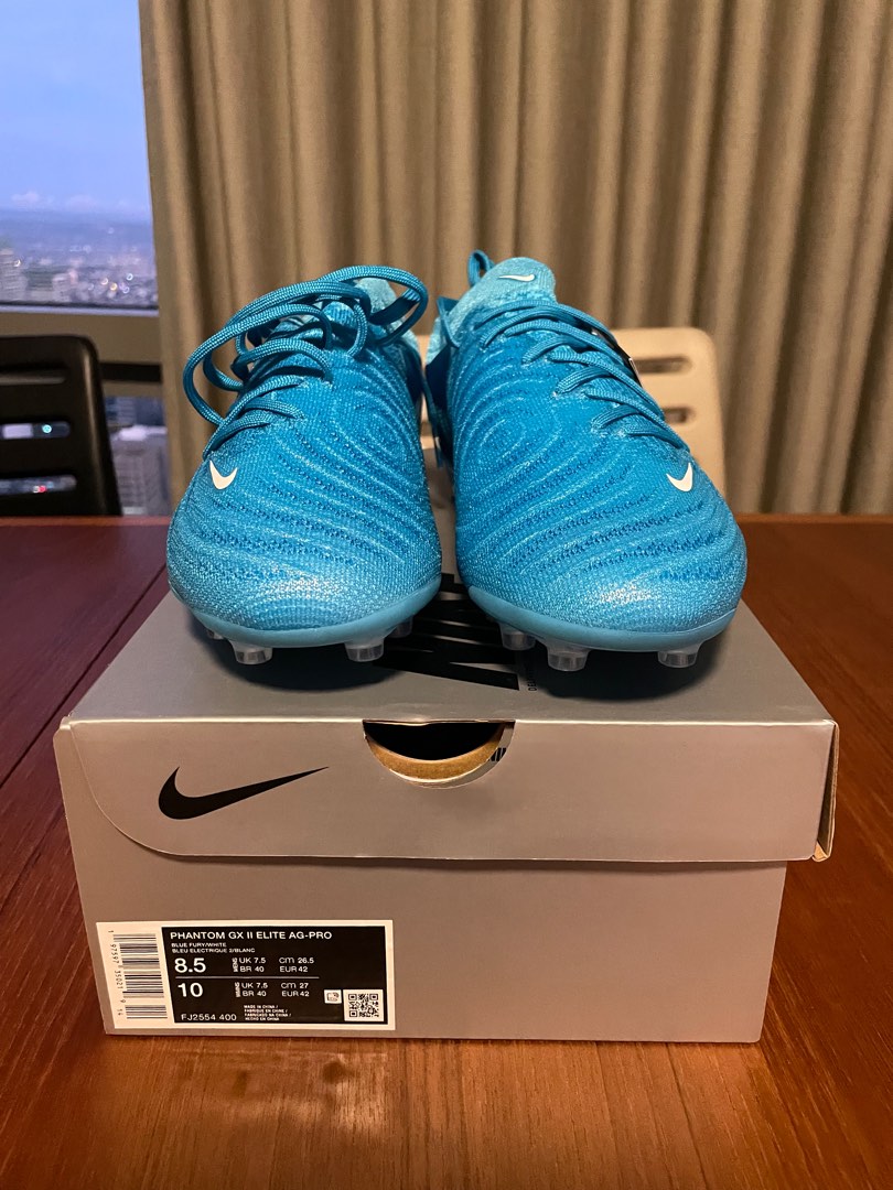 Nike Phantom GC II Elite AG-Pro Electric Blue, Men's Fashion, Footwear ...