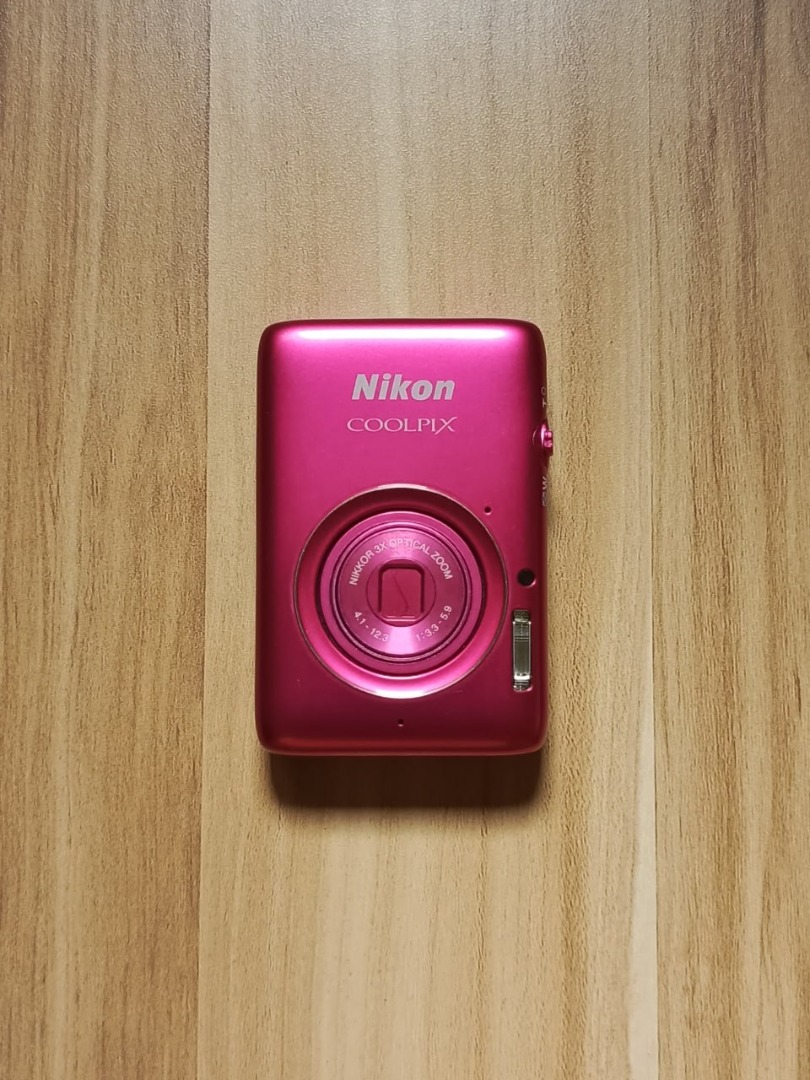 Nikon Coolpix S02 Pink Digicam Digital Camera, Photography, Cameras on ...
