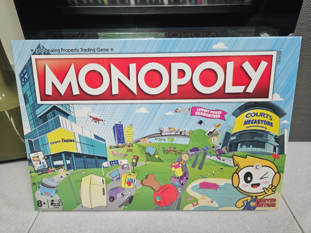 OG MONOPOLY COURTS SUPERSTORE Edition, Hobbies & Toys, Toys & Games on ...