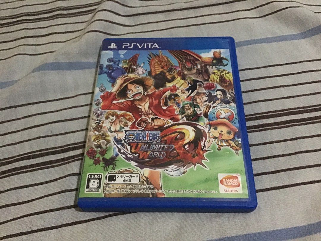 One piece world red japanese ps vita game, Video Gaming, Video Games ...