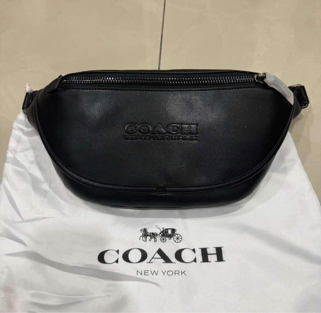 Original Coach Waist Bag Porchbag Lelaki, Luxury, Bags & Wallets on ...