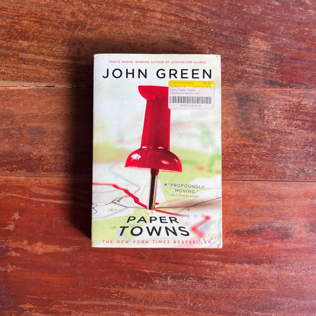 Paper Towns by John Green, Hobbies & Toys, Books & Magazines, Fiction ...