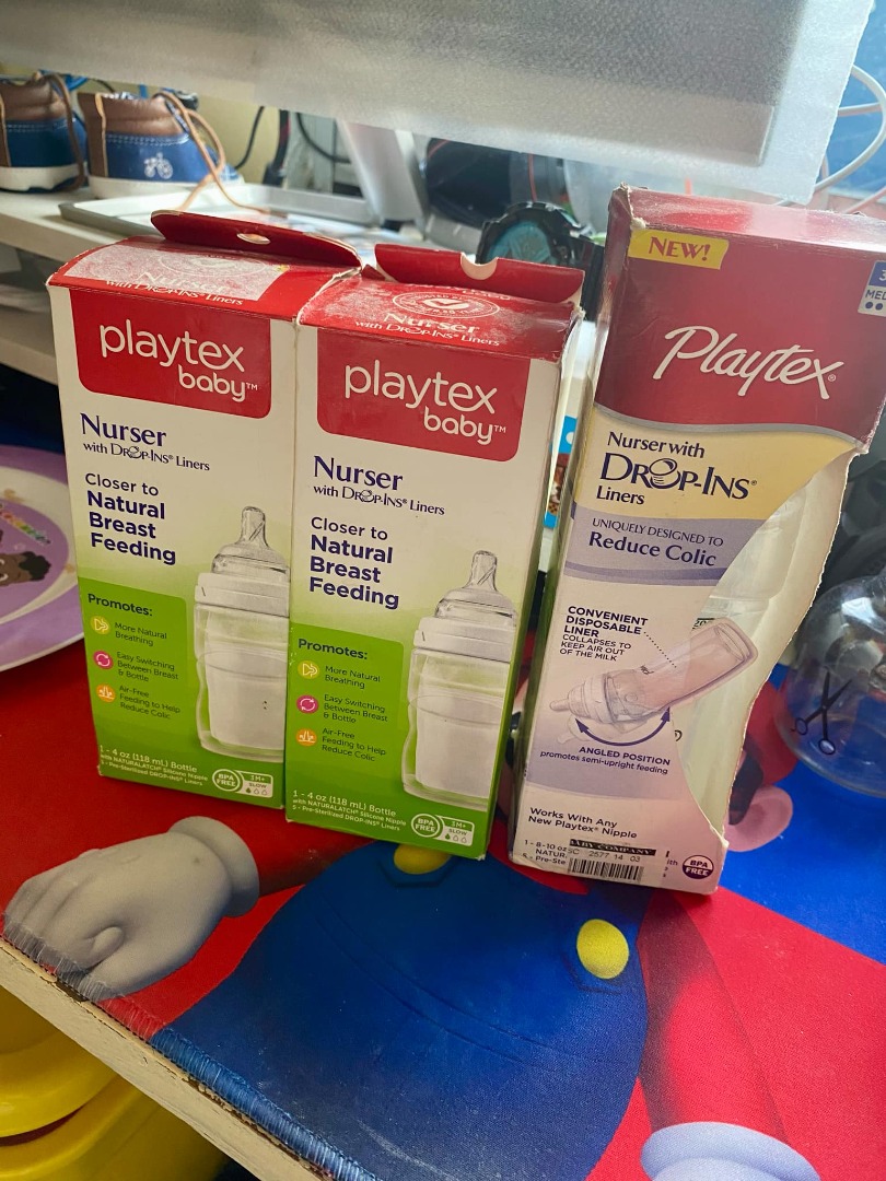Playtex Nursing Bottle, Babies & Kids, Nursing & Feeding, Breastfeeding ...