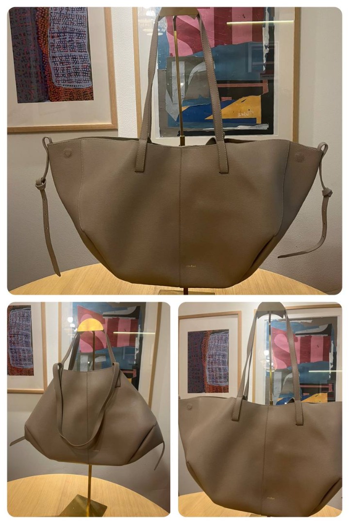 Polene Cyme in Taupe, Luxury, Bags & Wallets on Carousell