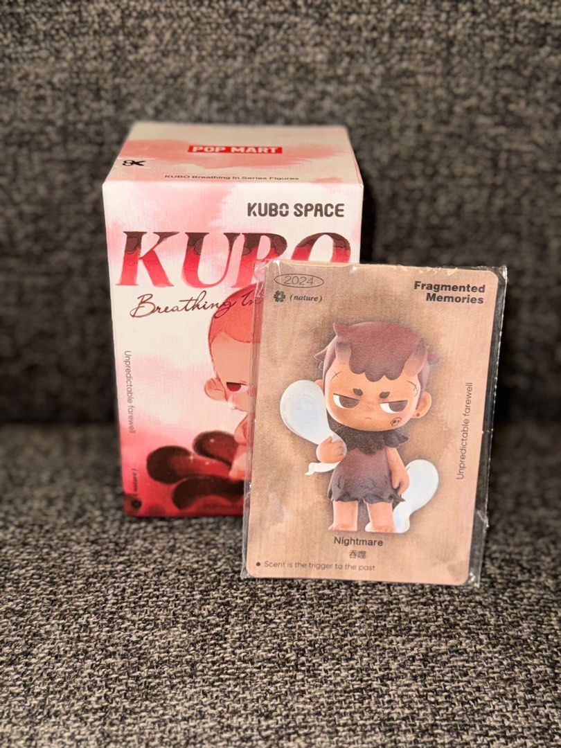 POPMART | KUBO Breathing In Series | Nightmare | CONFIRMED | SEALED ...