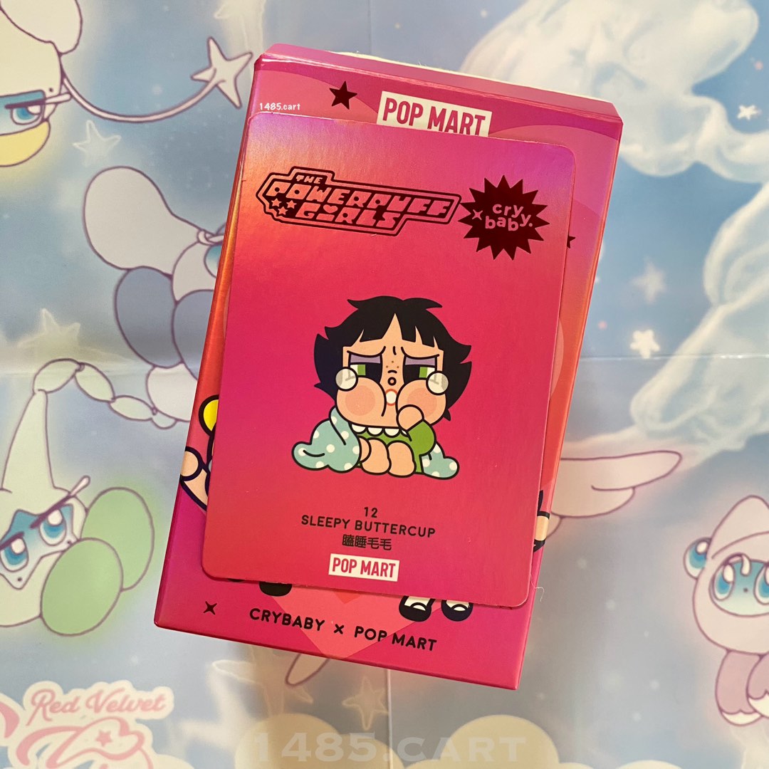 [POPMART] POP MART Crybaby Powerpuff Girls - Sleepy Buttercup, Hobbies ...