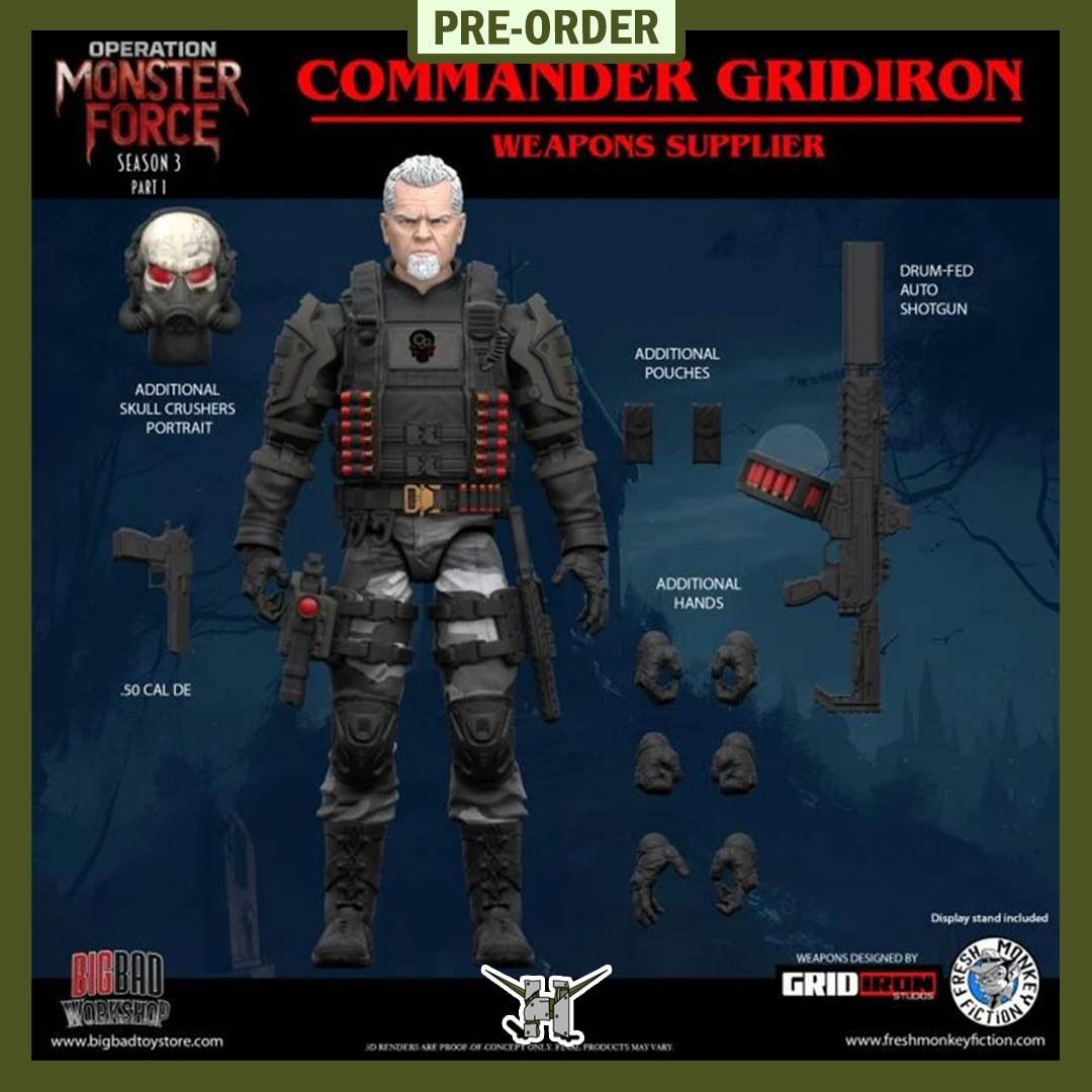 PRE-ORDER!! Operation: Monster Force Season 03 1/12 Scale Action Figure ...