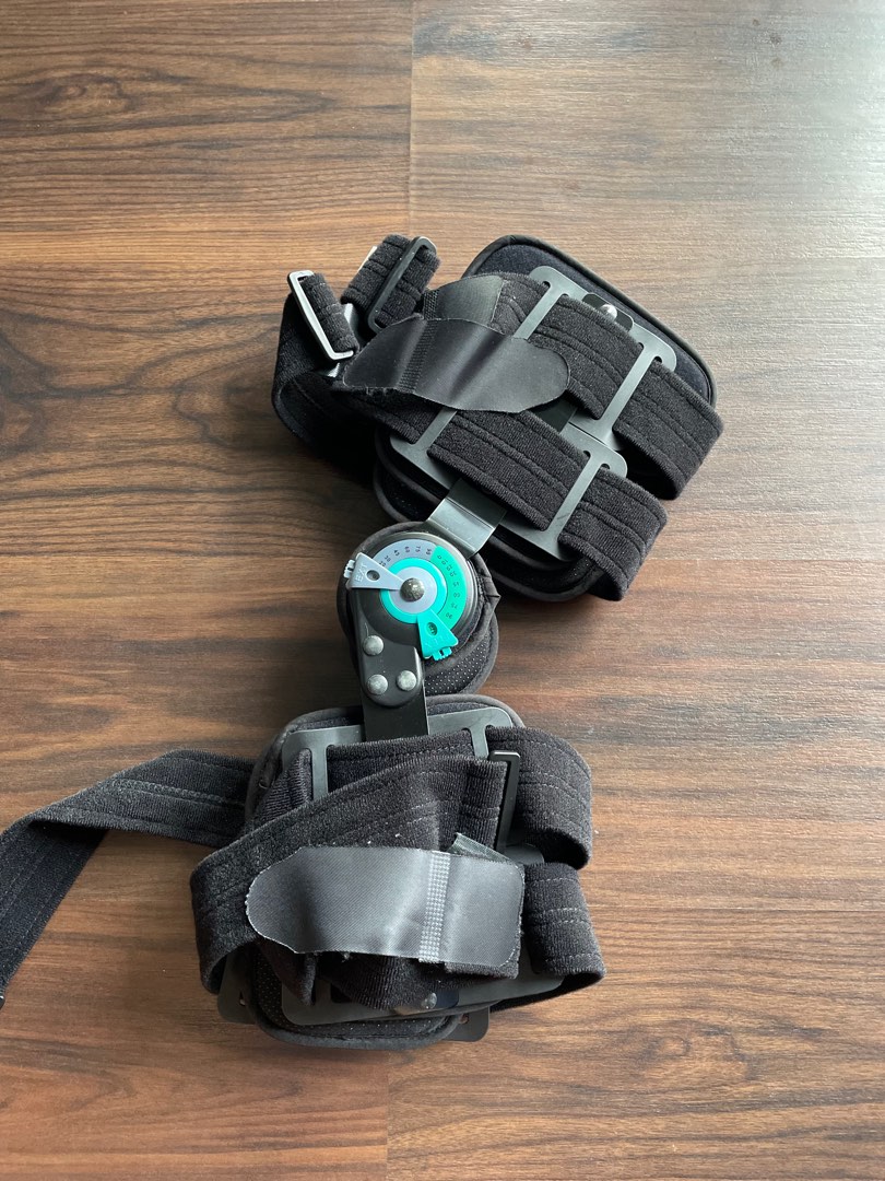 prime knee brace with adjustable flexion and extension limiter, Sports ...