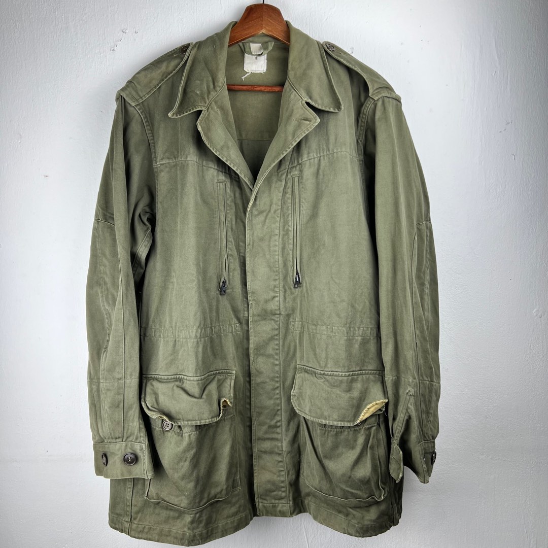 Rare 60s OG M64 French Army Jacket, Men's Fashion, Coats, Jackets and ...