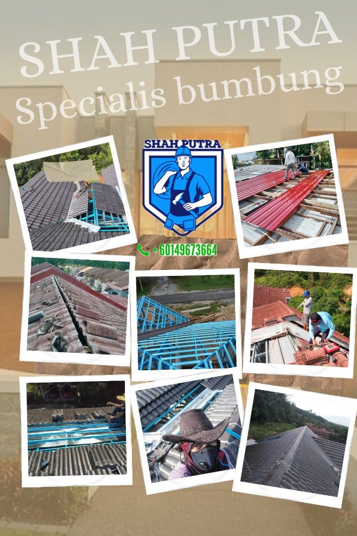 Repair bumbung 0149673664 Shah putra Taman saga negeri sembilan, Furniture & Home Living, Home ...