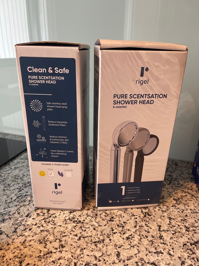 Rigel Scentsation Shower Head - hand held, Furniture & Home Living ...