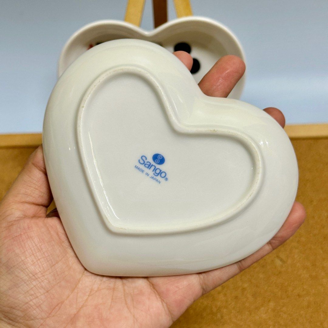 Sango Disney Mickey & Minnie Mouse Mini Plate/Saucer 11.7x9.5cm - Php ...