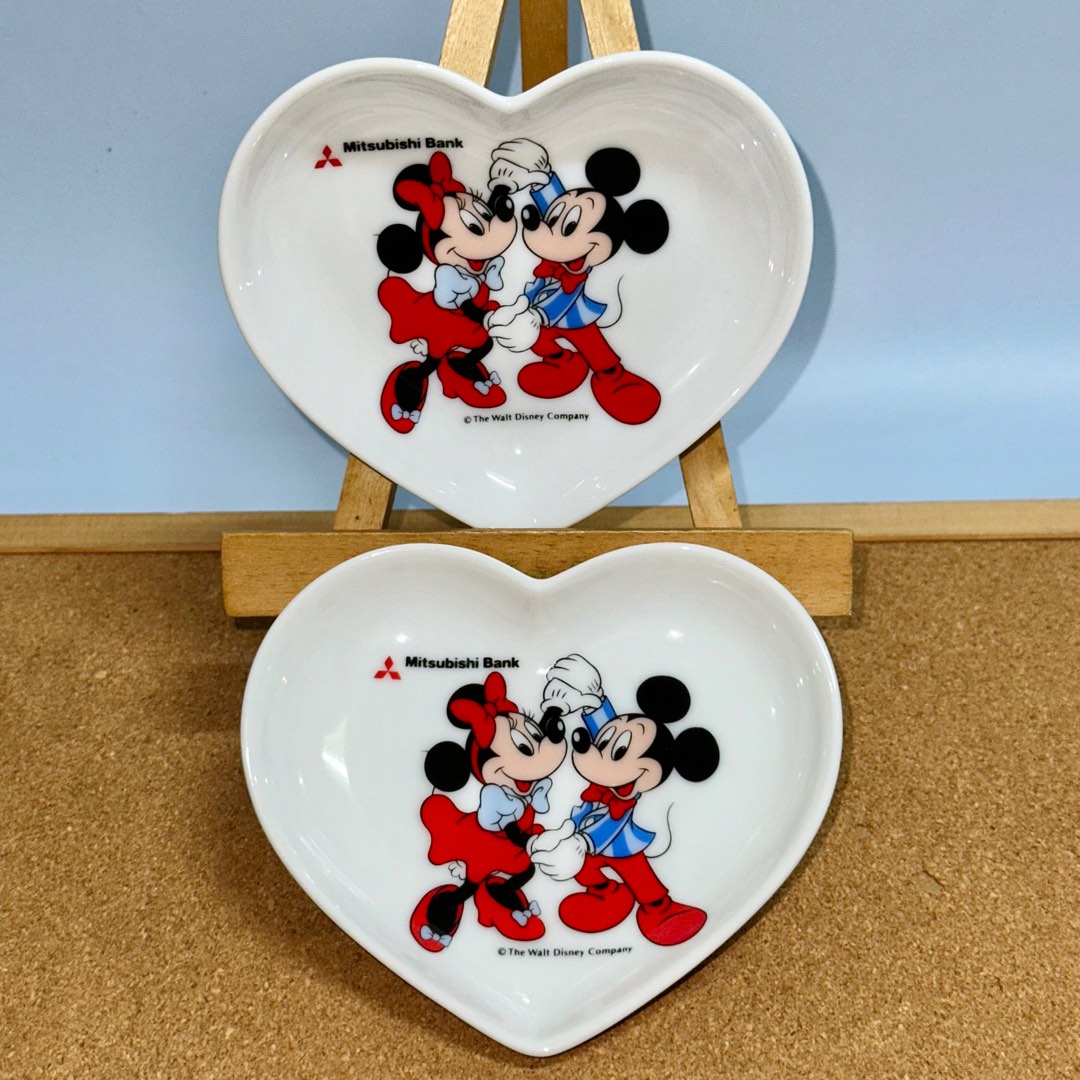 Sango Disney Mickey & Minnie Mouse Mini Plate/Saucer 11.7x9.5cm - Php ...