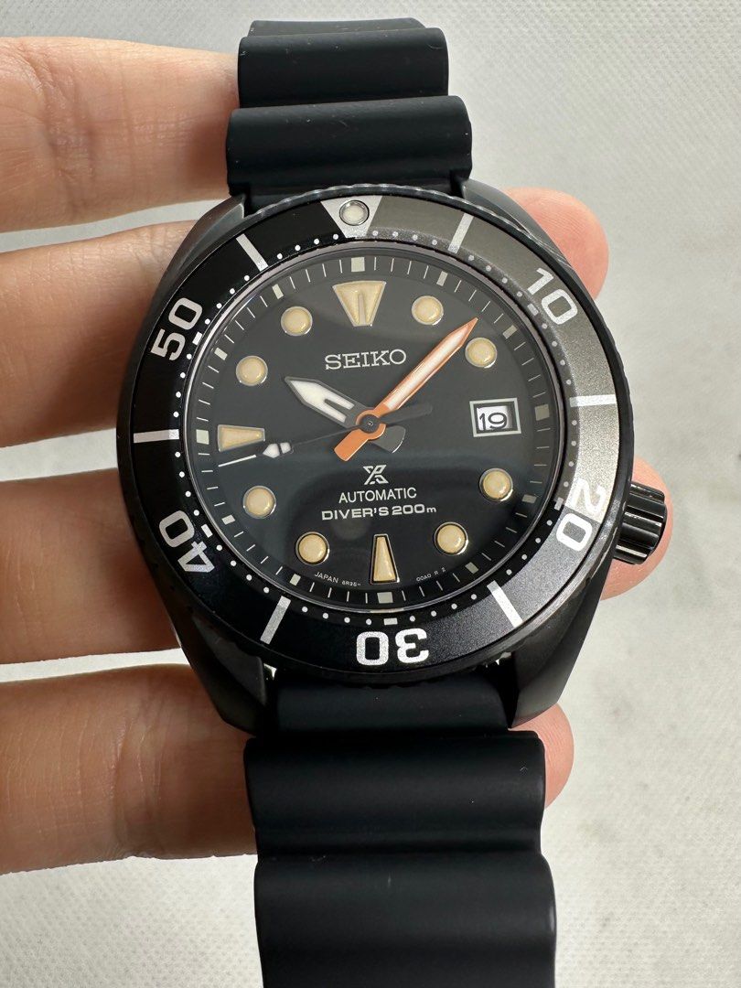 Seiko Prospex Sumo 45mm SPB125 Black Series Diver Automatic LE BNIB ...