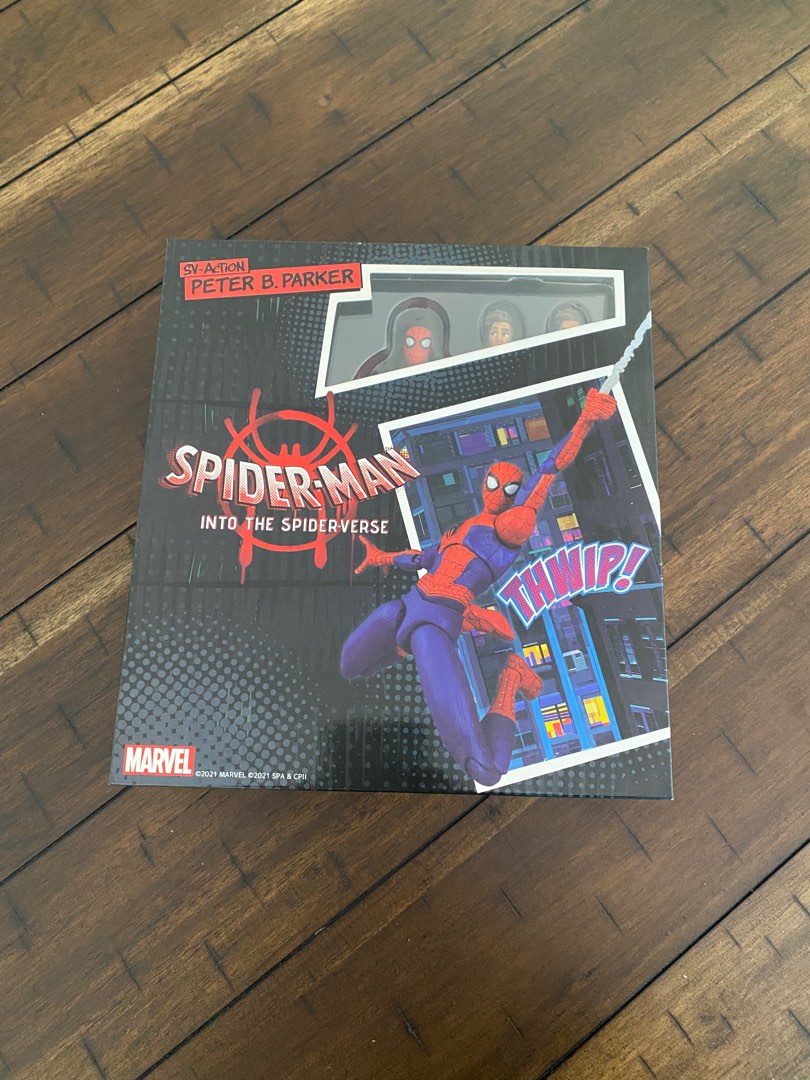 Sentinel sv action spiderverse Peter B. Parker Spider Man figure (not Mafex Shf Figma Marvel ...