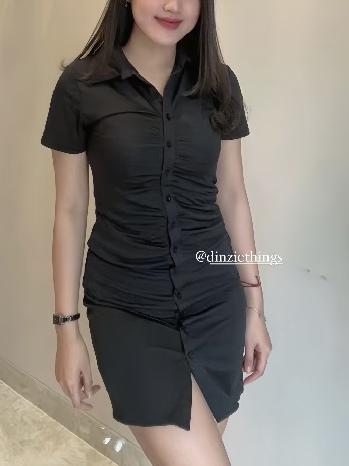 serut dress, Fesyen Wanita, Pakaian Wanita, Gaun & Rok di Carousell