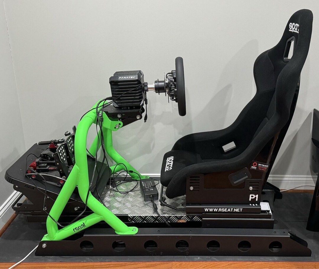 Sim racing set up, Computers & Tech, Parts & Accessories, Computer ...