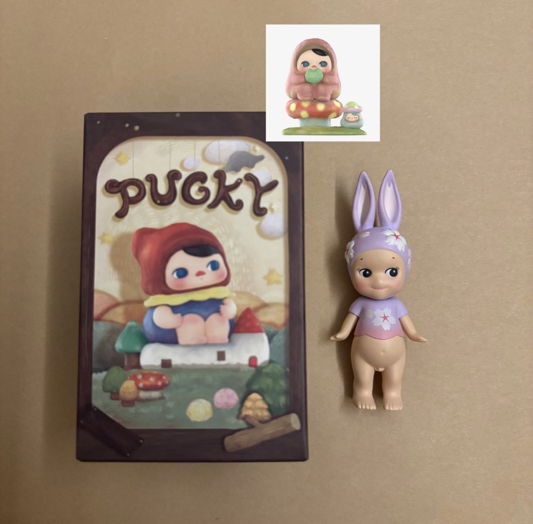 Sonny Angel CB Rabbit + Pucky SET, Hobbies & Toys, Toys & Games on ...