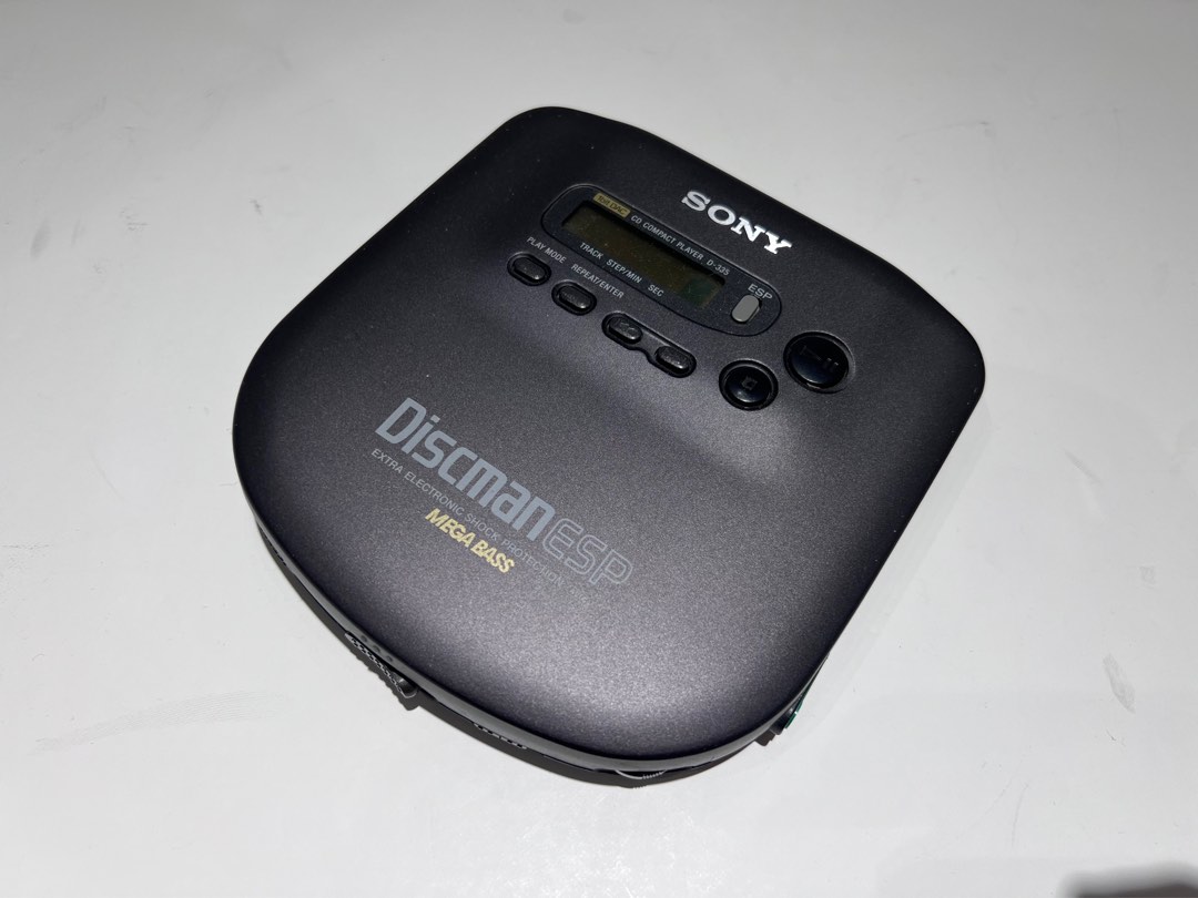 Sony Discman ESP Mega Bass, 音響器材, 音樂播放裝置 MP3及CD Player - Carousell
