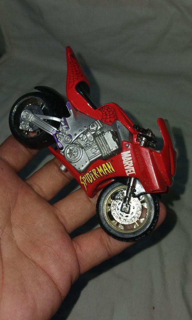 Spiderman marvel motor, Hobbies & Toys, Toys & Games on Carousell