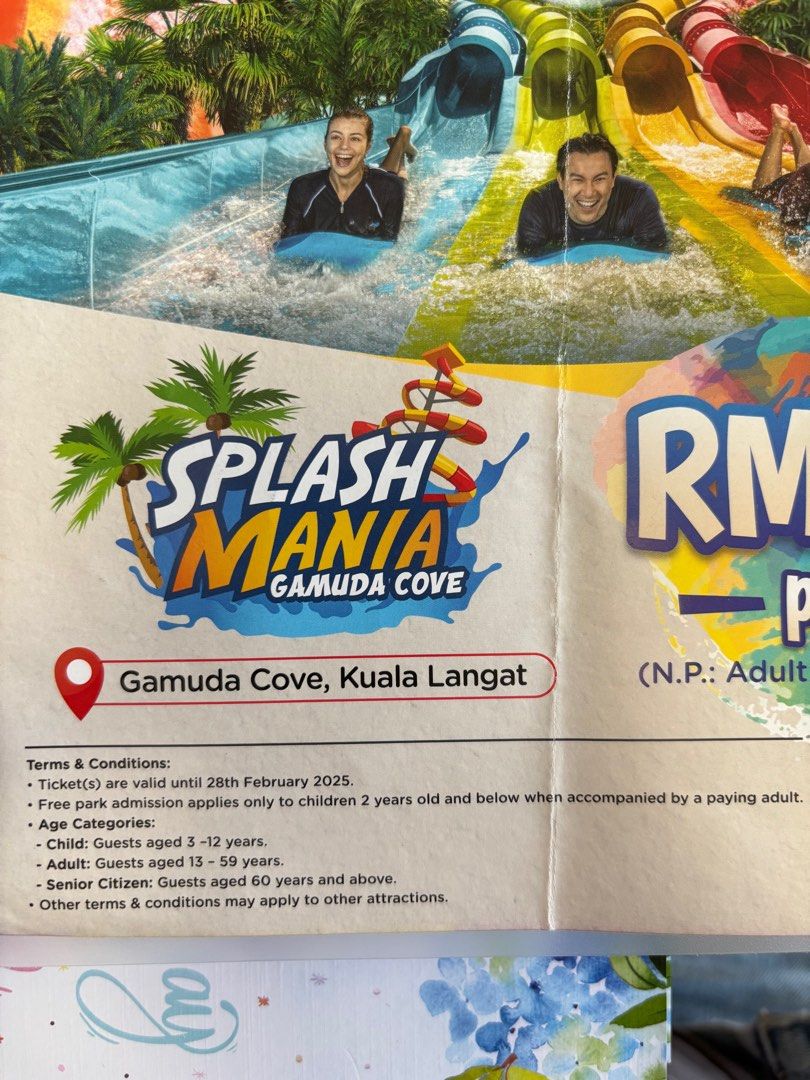 Splash Mania Gamuda Cove, Tickets & Vouchers, Local Attractions and ...