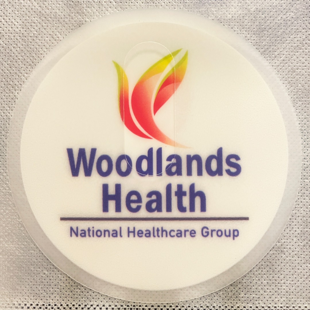 Static Cling Decals : National Healthcare Group / Woodlands Health ...