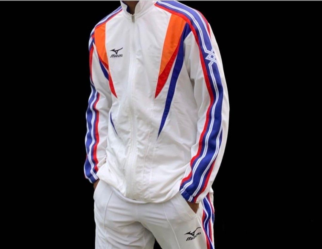🔥🔥SUPER RARE🔥🔥 Vintage 90s Mizuno Tracksuit Set Taped Logo Made in ...