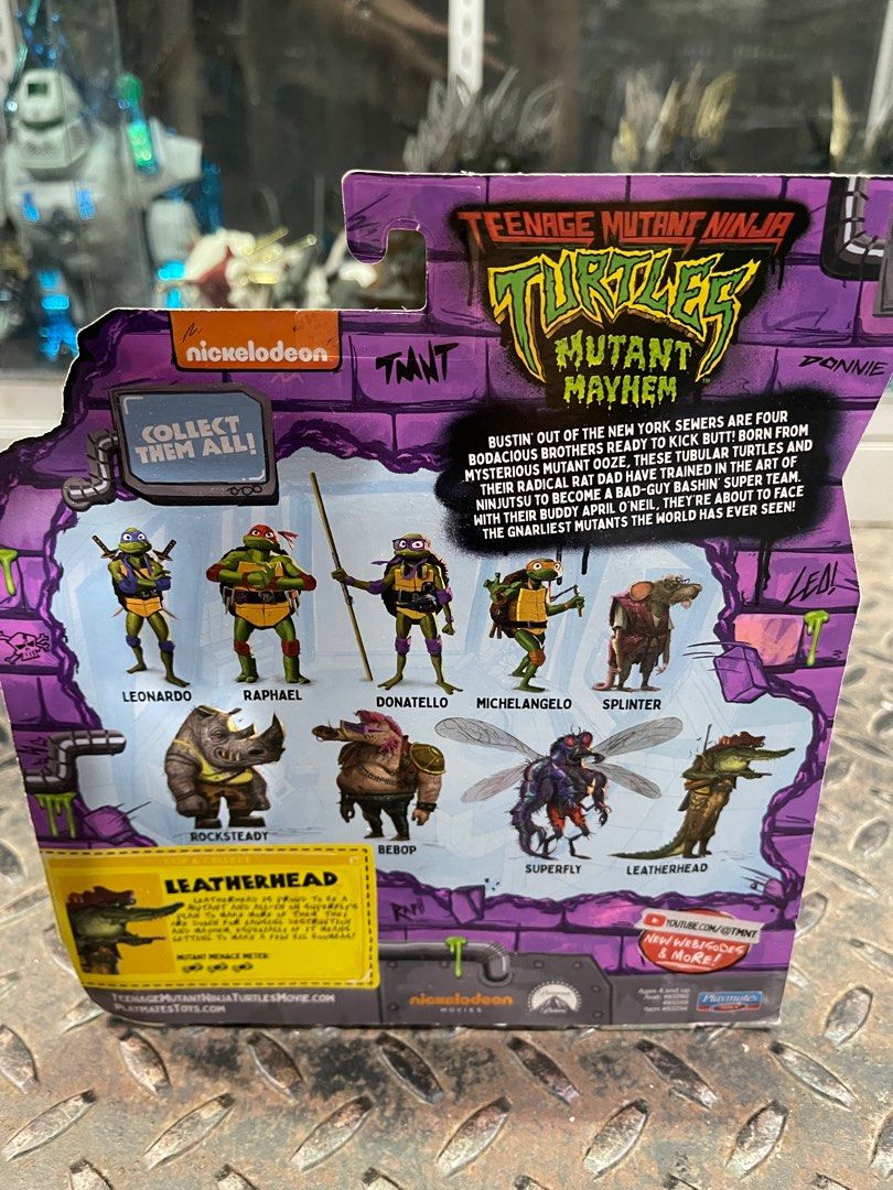 Teenage Mutant Ninja Turtles TMNT Nickelodeon Leatherhead Rockin Croc ...