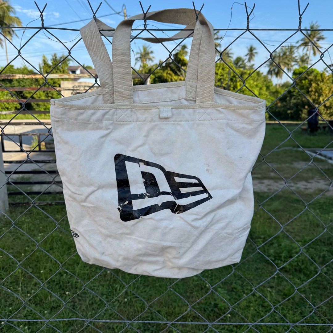 Tote bag new era, Women's Fashion, Bags & Wallets, Tote Bags on Carousell