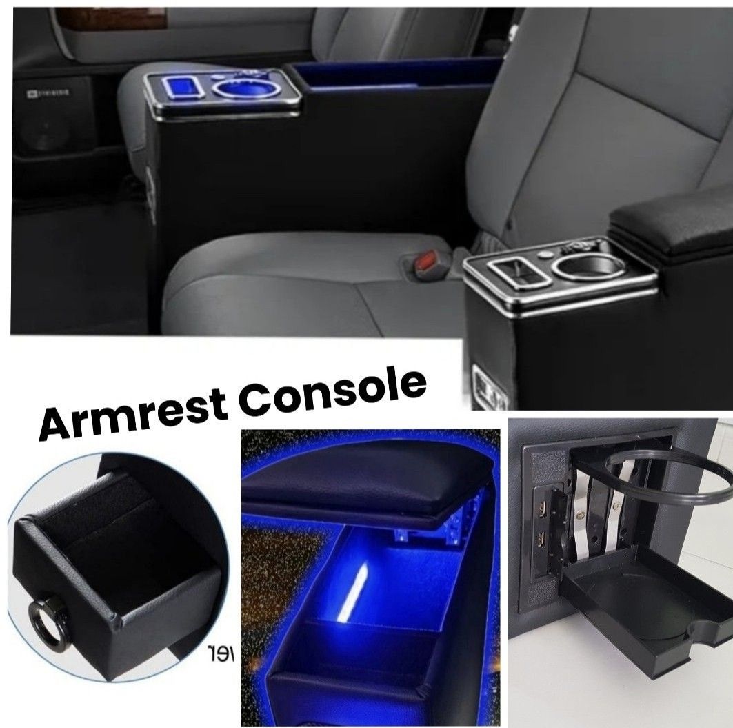 Toyota MPV VAN CAR armrest console box ESTIMA PREVIA ALPHARD WELLFIRE ...